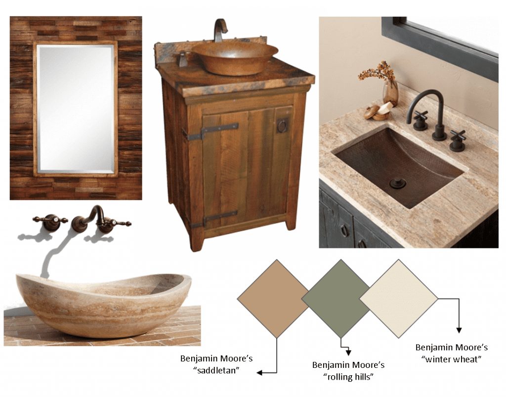 Rustic Bathroom Sink Ideas