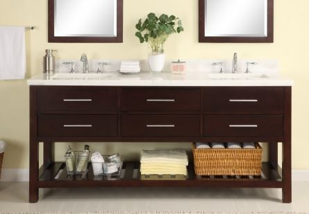 Bathroom Trends: Vanities with Open Storage